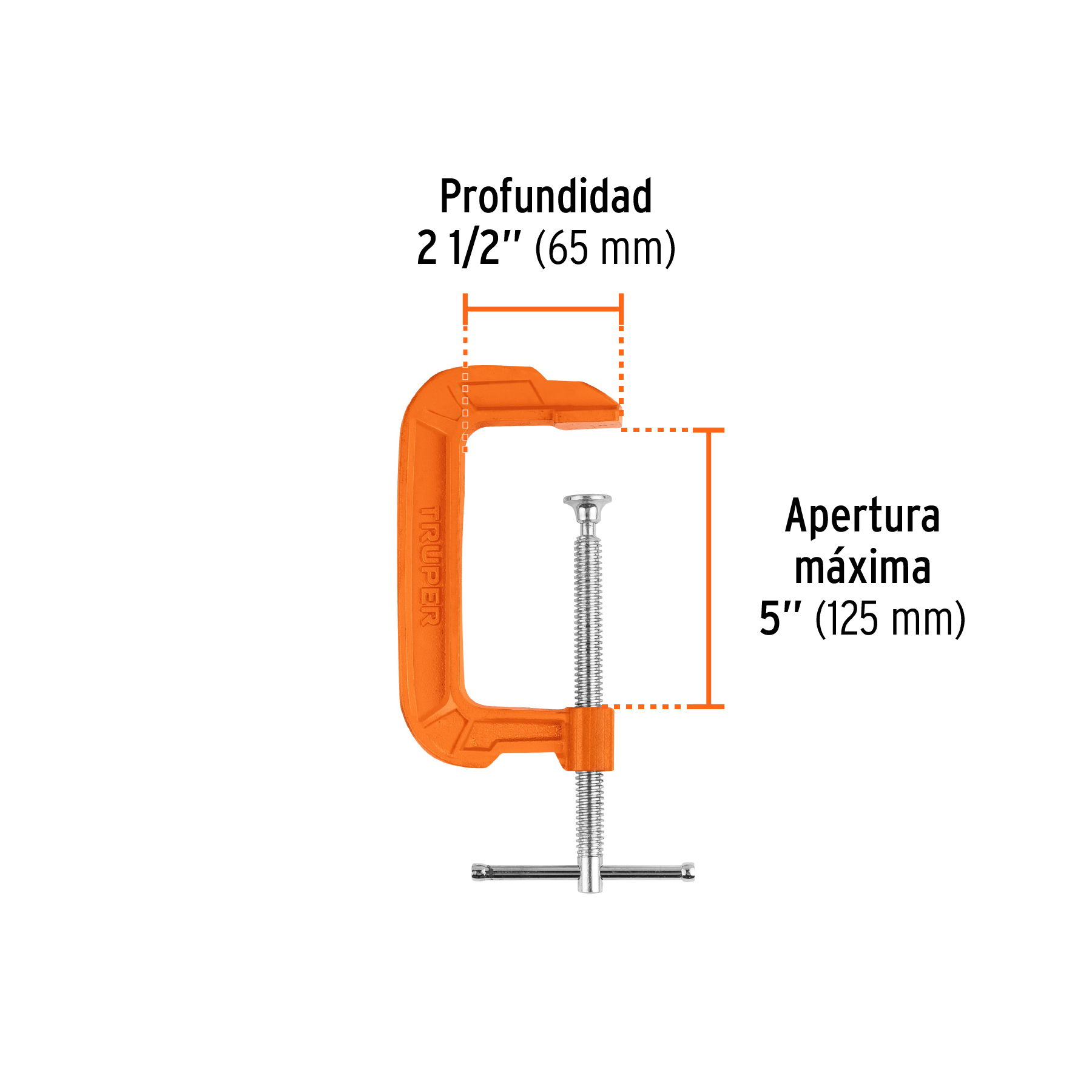 PRENSA PARA CARPINTERO DE 6″ TRUPER 17663 - Promotora y Distribuidora ...